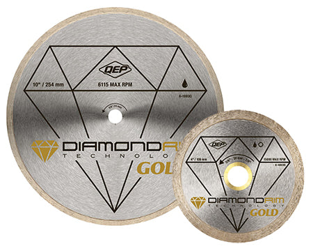 QEP- DIAMOND BLADES - GOLD SERIES – East Bay Supply Co.