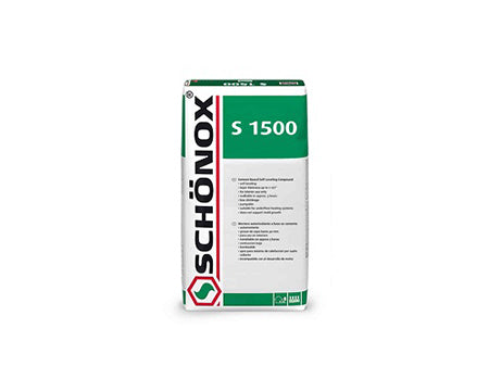 SCHÖNOX S-1500 CEMENT BASED SELF-LEVELING COMPOUND 55# BAG – East Bay ...